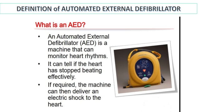 Automated External Defibrillator: Functions Explained.pptx
