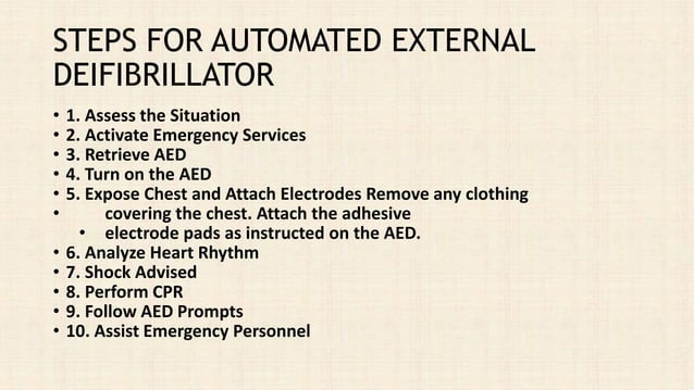 Automated External Defibrillator: Functions Explained.pptx