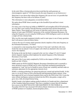 SCHUMANN RESONANCE | PDF