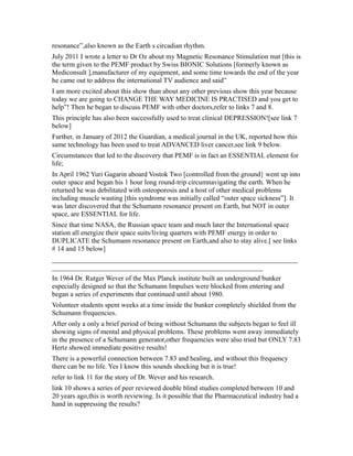 SCHUMANN RESONANCE | PDF