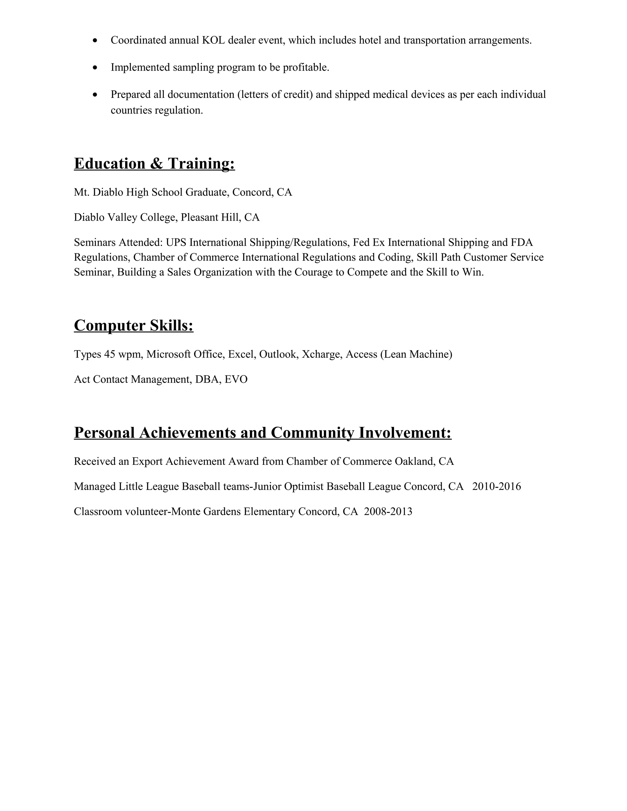 Deborah Simpson Resume | DOC