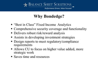 Portfolio Analysis with BondEdge Solutions - Final | PPTX