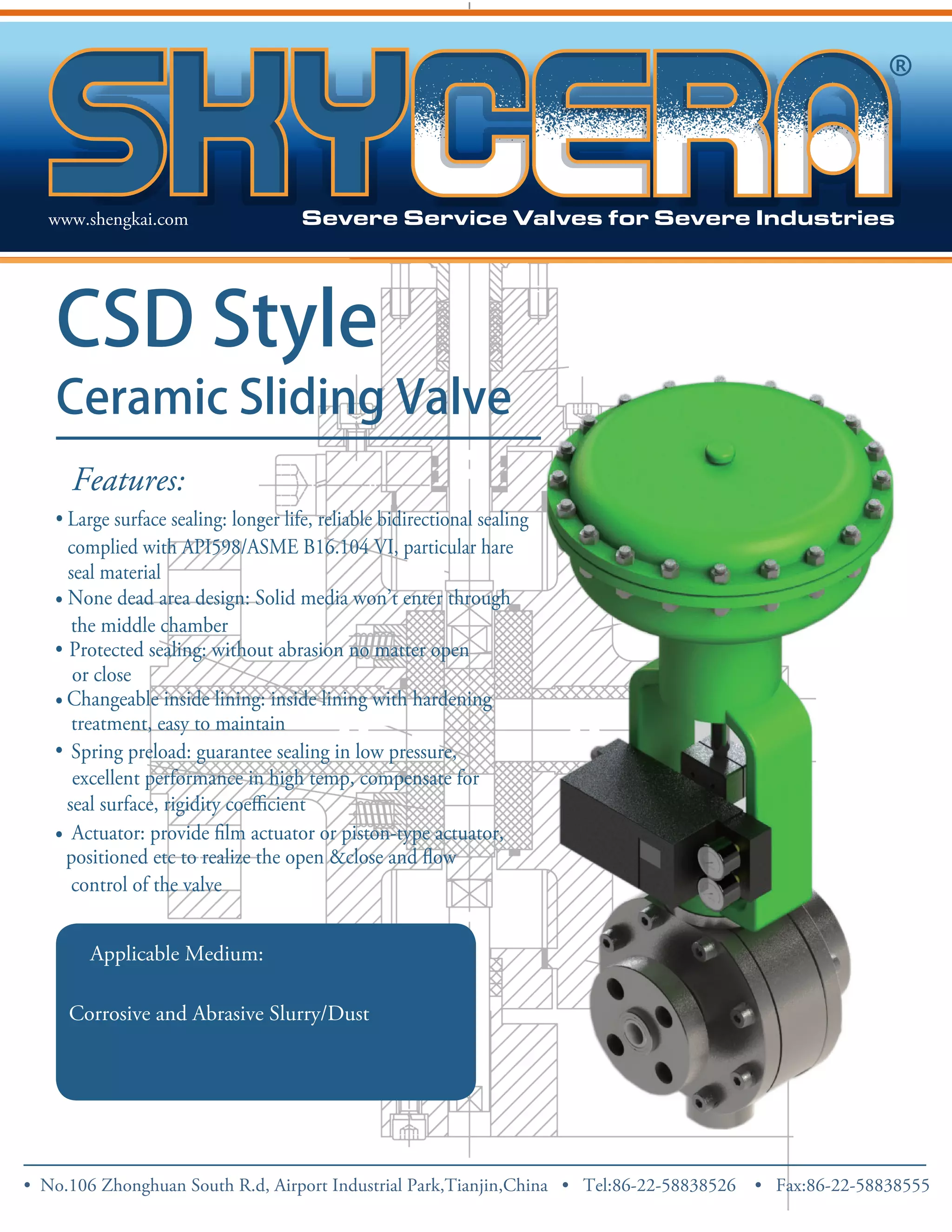CSD- Ceramic Sliding Valve | PDF