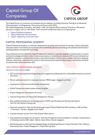 CAPITOL PROFEESSIONAL ACCADEMY | PDF
