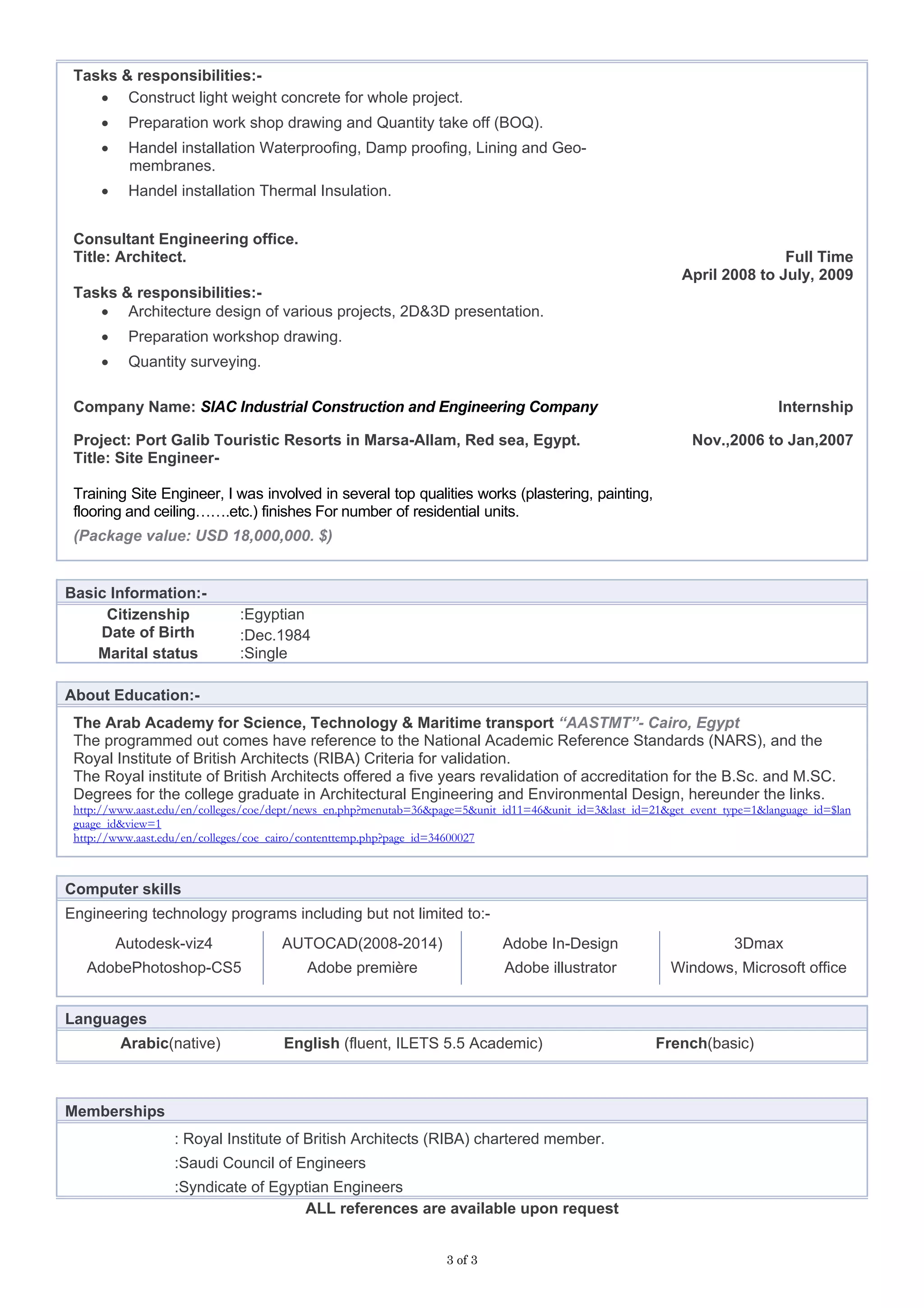 Mahmoud.F.Taha _c.v_ | PDF