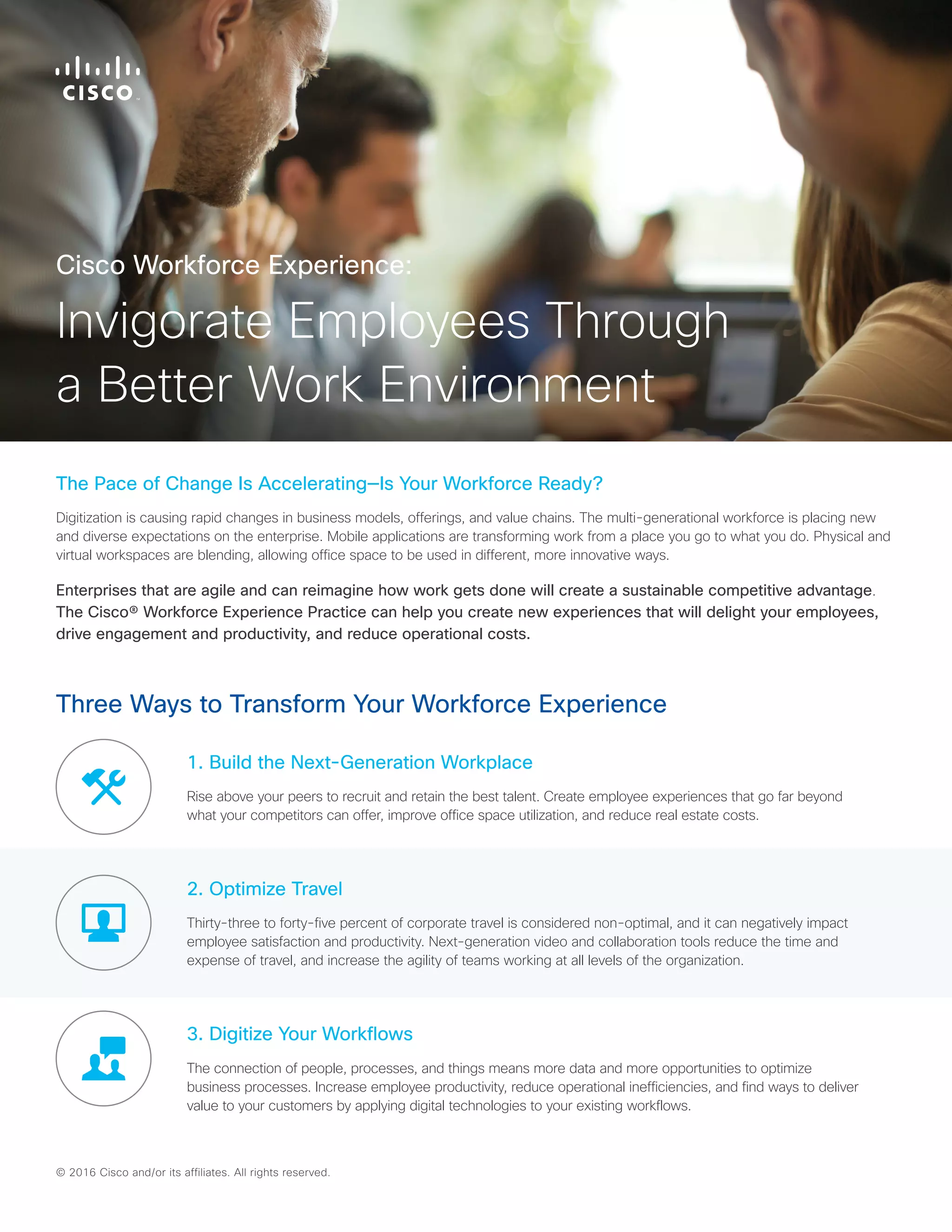 Cisco Workforce Experience | PDF
