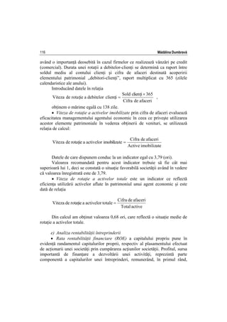 AEF-performantele intreprinderii dumbrava | PDF