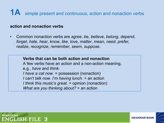 AEF2use of present simple and continous.ppt