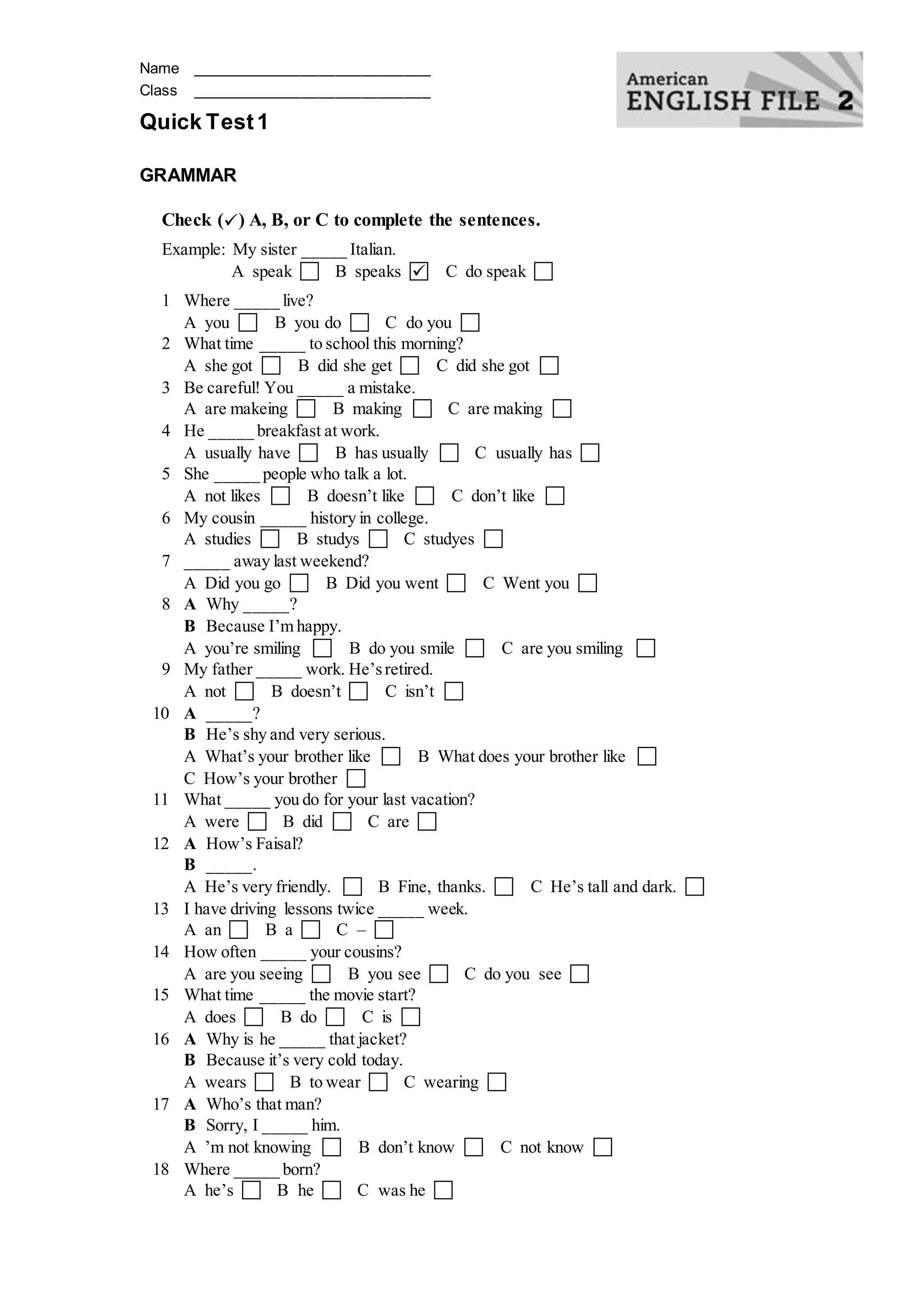 Aef2 file1 quick_test_custom | DOC