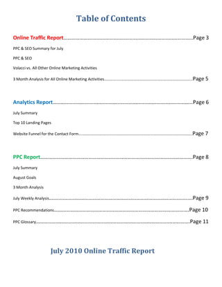 Quarterly Internet Marketing Report | PDF