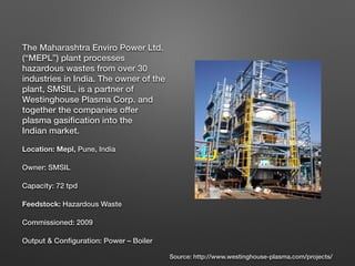Plasma presentation final | PDF | Environmental Services Industry ...