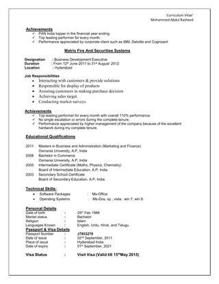 M A Rasheed | PDF | Business Administration | Business