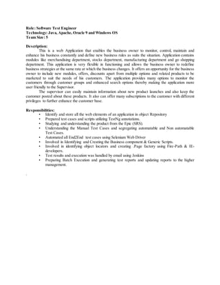 Karuna Resume | DOCX