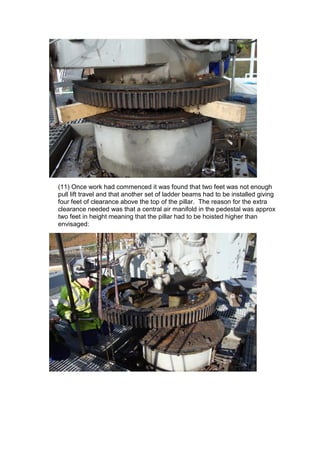Berth 2 crane slewing ring assembly replacement report | PDF
