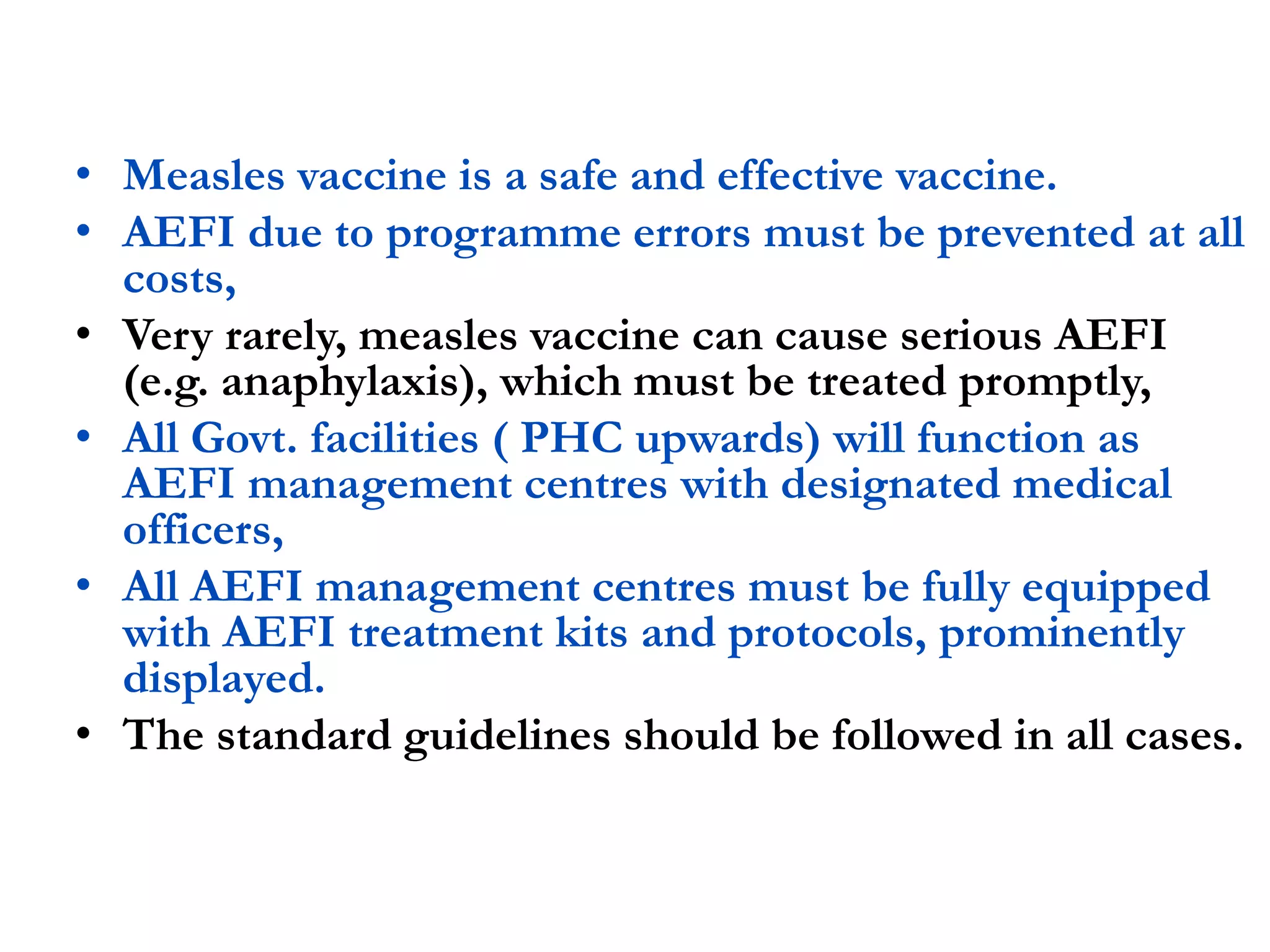 AEFI in Immunization | PPTX