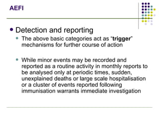 Aefi investigating & causality assessment | PPT