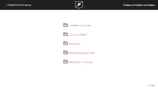 Folder Structures in After Effects | PDF