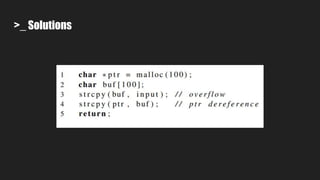 AEG_ Automatic Exploit Generation | PPT