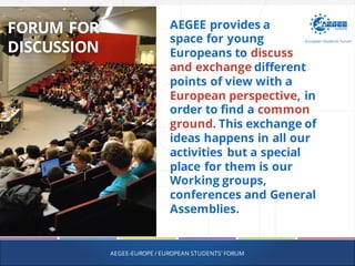 What is AEGEE - European Students Association | PDF