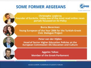 What is AEGEE - European Students Association | PDF