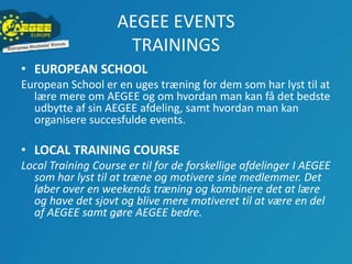 AEGEE dansk version | PPT