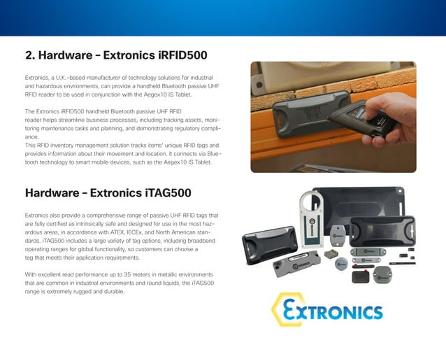 Aegex and Extronics Passive RFID use case | PPT