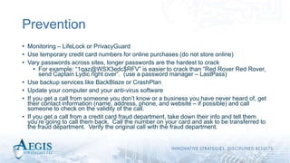 Aegis Personal Cybersecurity 101 | PPT