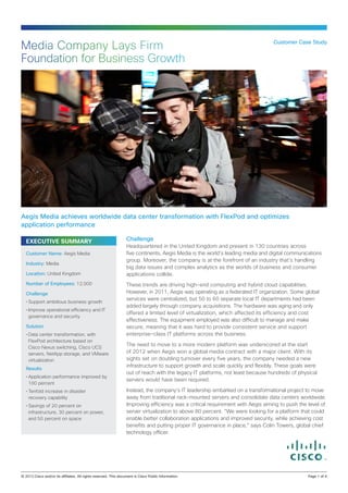 Aegis Media case study | PDF