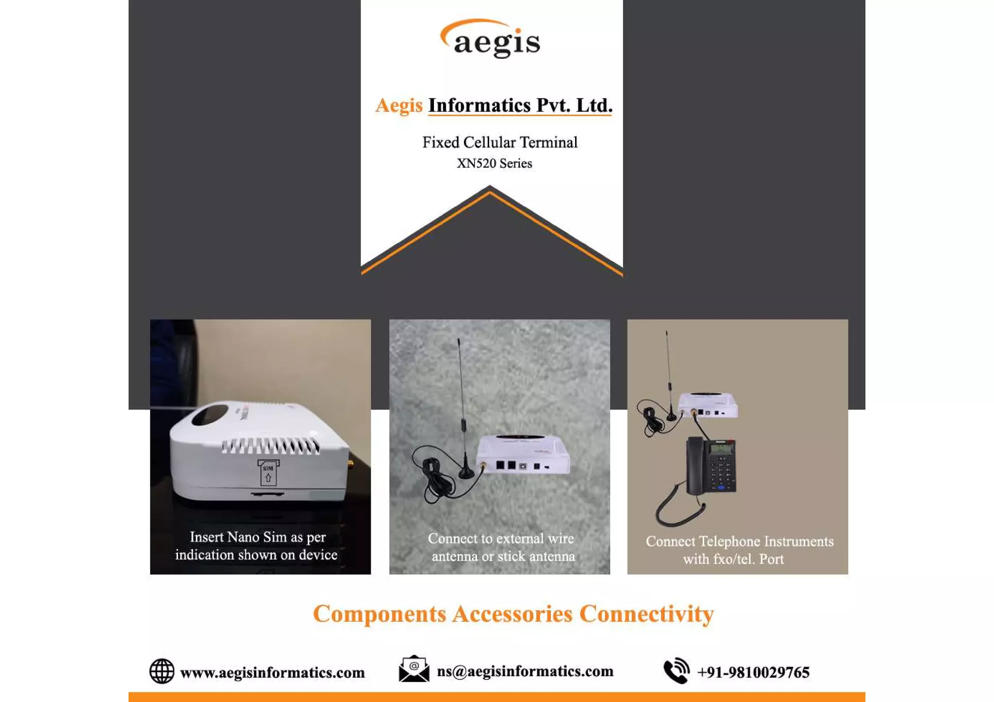 Aegis fixed cellular terminal aegisinformatics | PPT