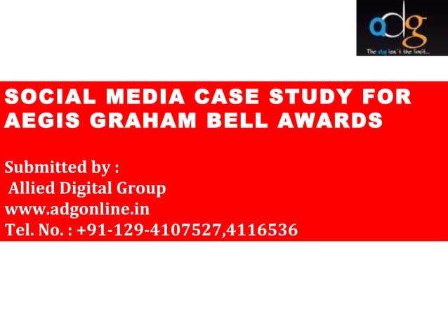 Demand Gen Case Study on Social Media | PPT