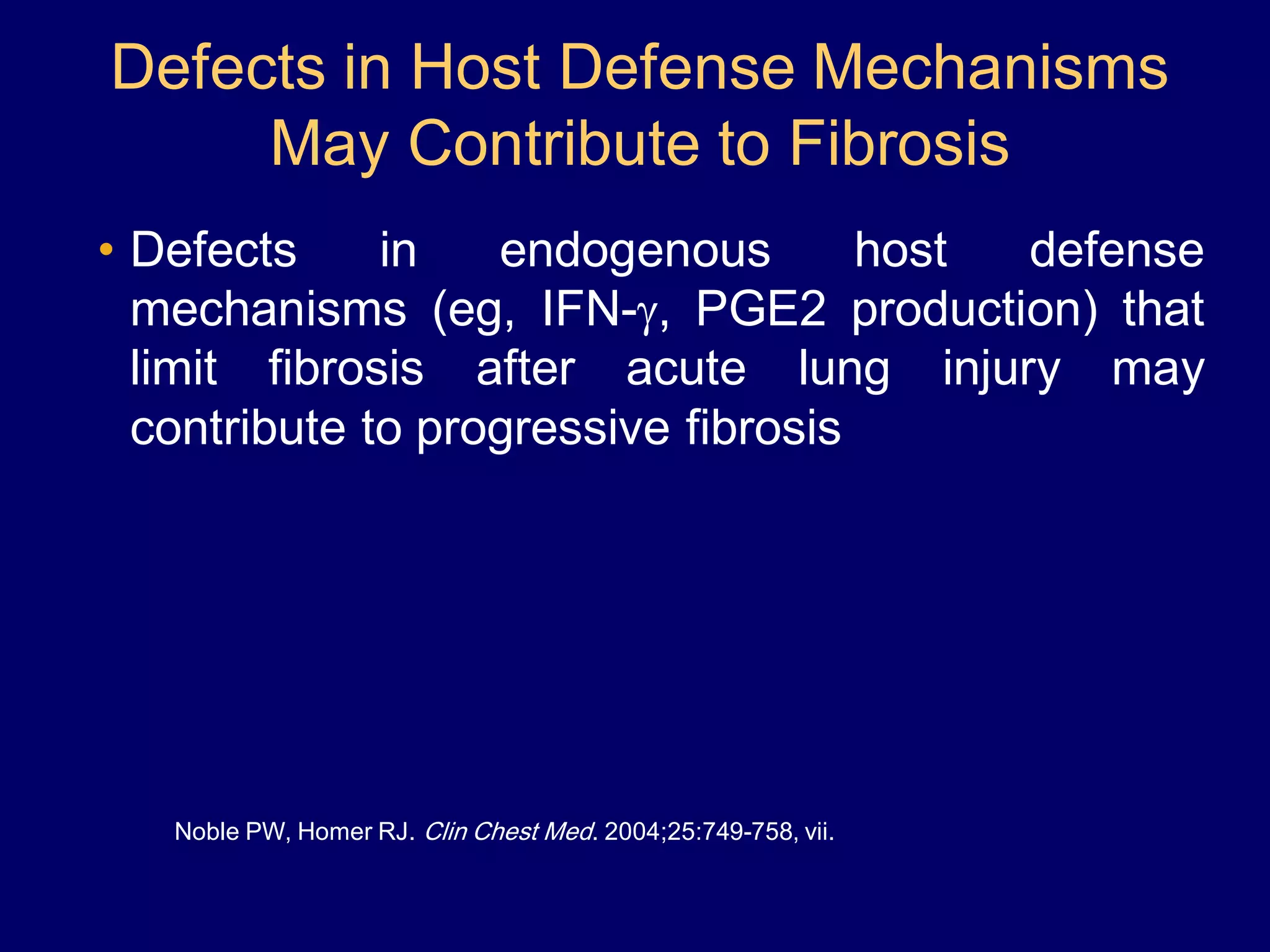 Pathogenesis and Acute Exacerbation of IPF | PDF