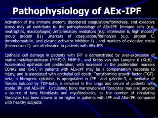 Pathogenesis and Acute Exacerbation of IPF | PDF