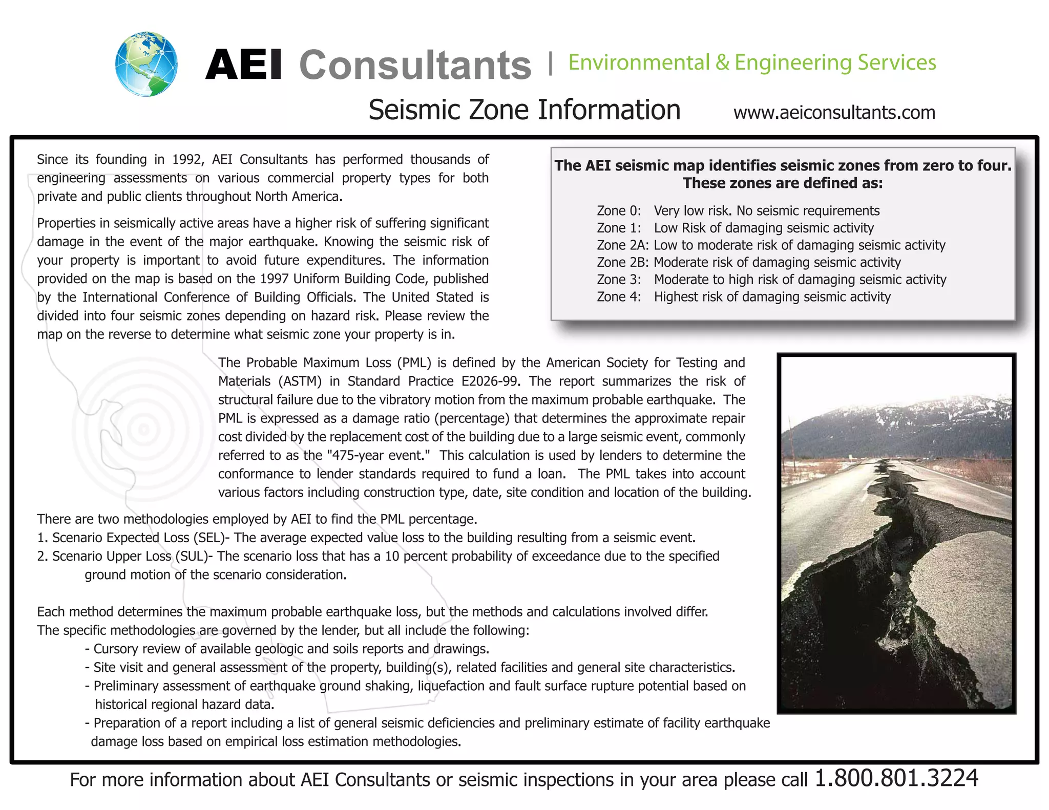 Aei Seismic Zone Map 2011 Front And Back | PDF