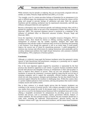 Principles and Best Practices in Successful Tourism Business Incubators ...