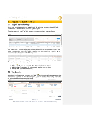 AE JiBe Supplier Manual - How To Use the Magic Link | PDF