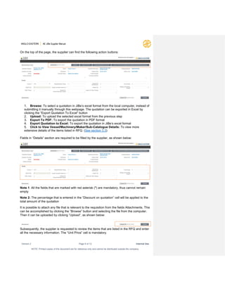 AE JiBe Supplier Manual - How To Use the Magic Link | PDF