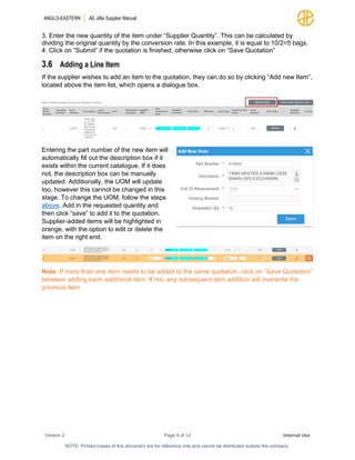 AE JiBe - Supplier Manual - How to use the magic link V2 | PDF
