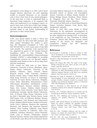 Field biology of placozoans distribution diversity | PDF