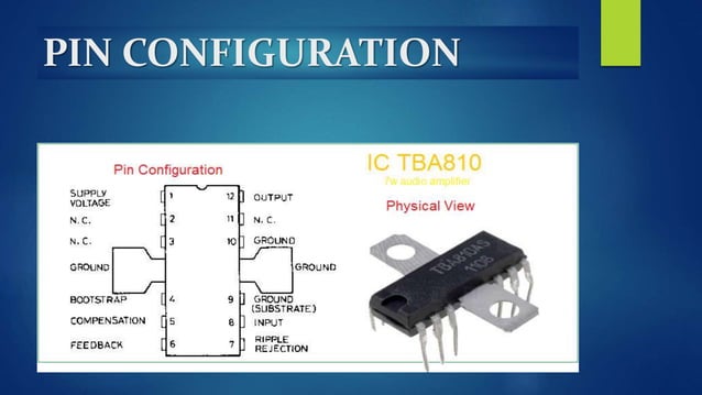 AUDIO AMPLIFIER USING IC 810 OR EQUIVALENT.pptx