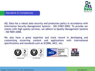 AEL DATA corporate profile | PPT