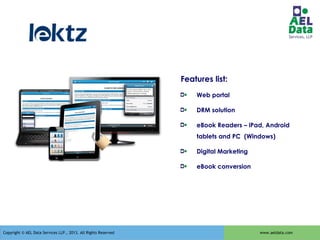AEL Data - Corporate Presentation | PPT