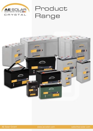 AE Solar Lead Crystal Battery - Breakthrough Technology | PDF