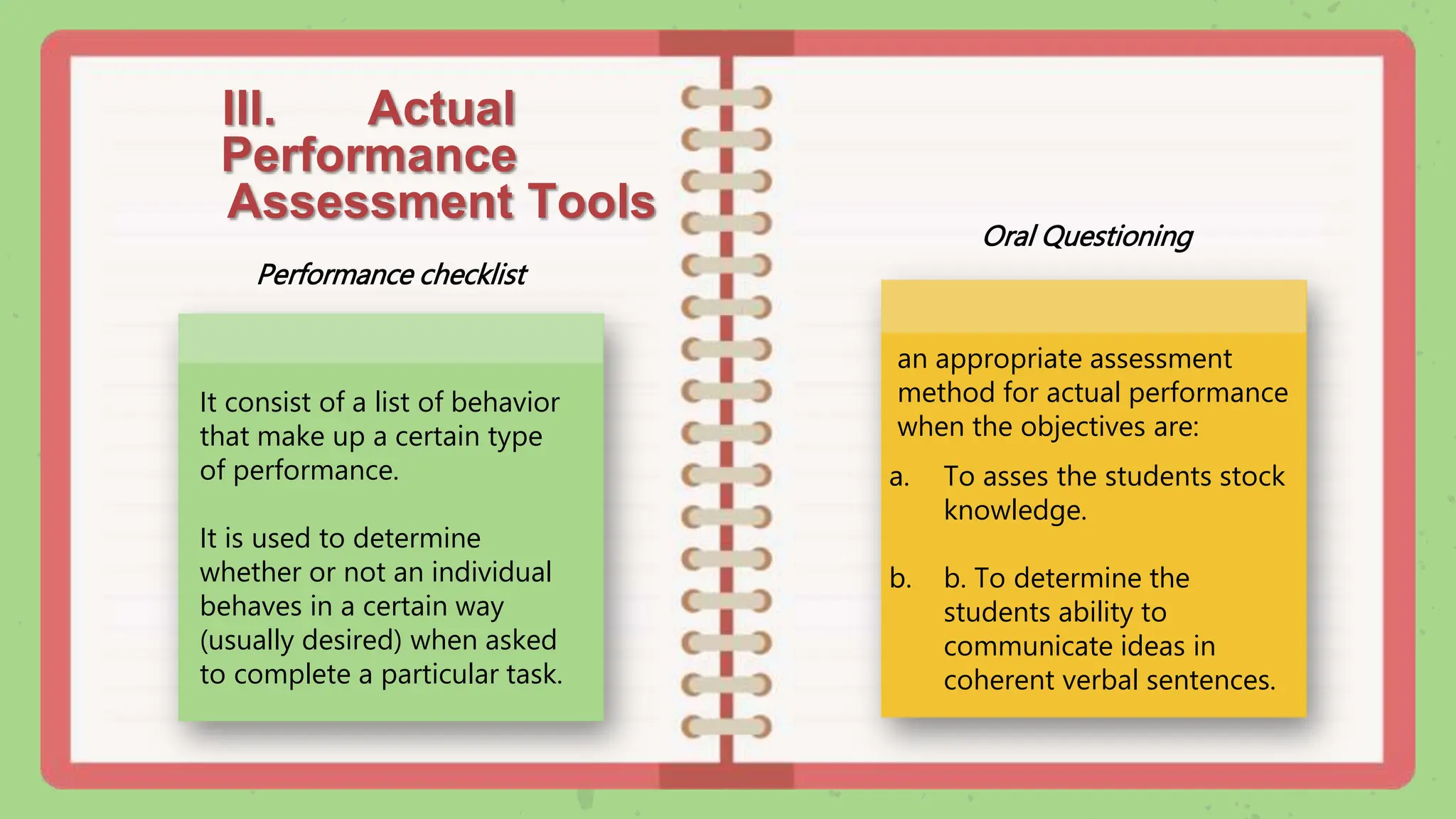 Authentic Assessment, its three modes and Project Based Learning.pptx