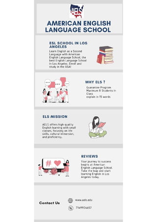 American English Language School In Los Angeles | PDF