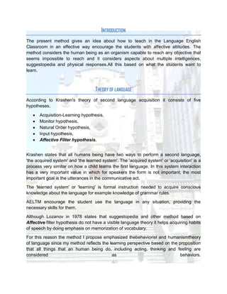 Affective effective language english language teaching method | DOC ...