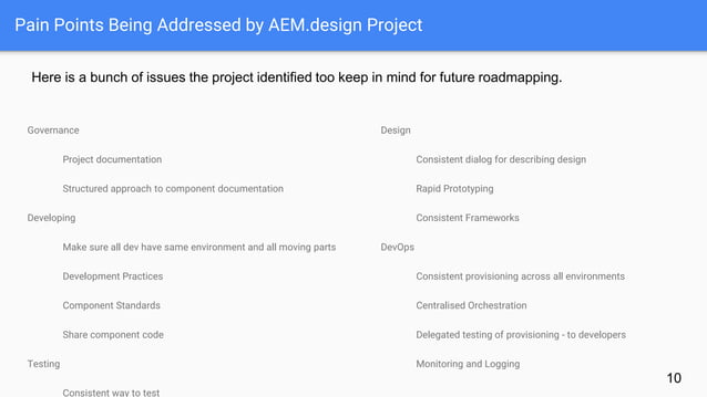 AEM.Design - Project Introduction | PPT