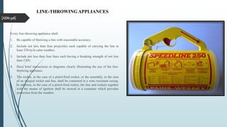 Life Saving Appliances and first aid at sea | PPTX