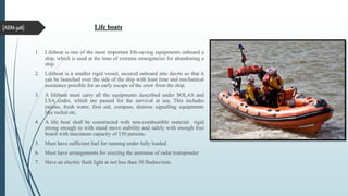 Life Saving Appliances and first aid at sea | PPTX