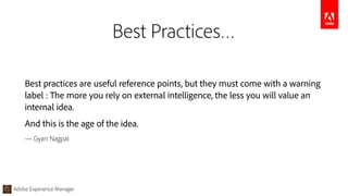 AEM Best Practices for Component Development | PDF | Web Design and ...