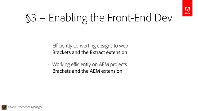 Aem Best Practices For Component Development Pdf Web Design And Html Internet